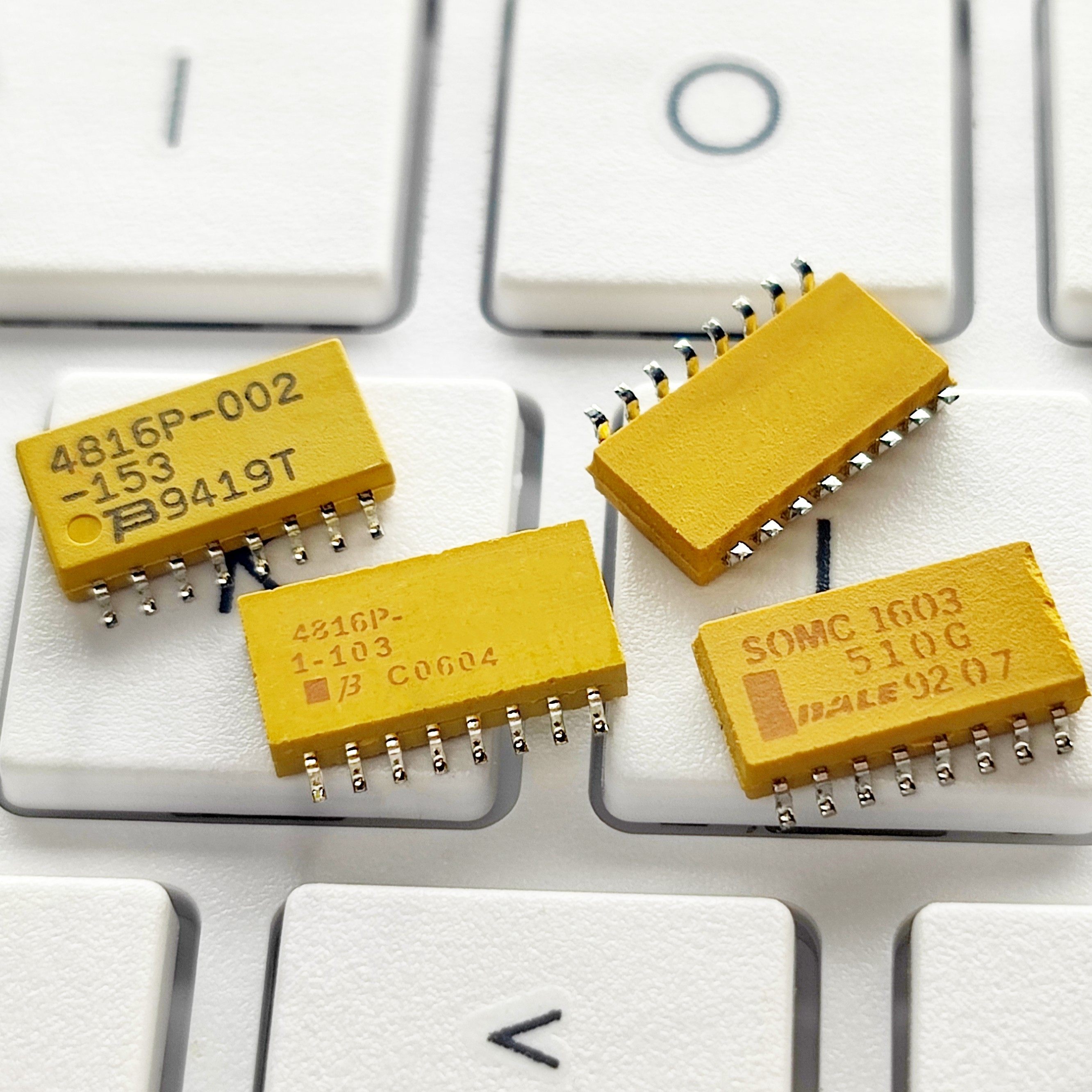 别被坑了！Vishay 4816P排阻这才是老电路板的真·续命神器_电阻器_淘宝数码网