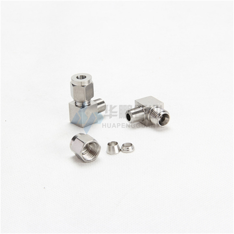 304/316不锈钢双卡套弯头终端ZG仪表气源铜管RC直角90度接弯通NPT-阿里巴巴