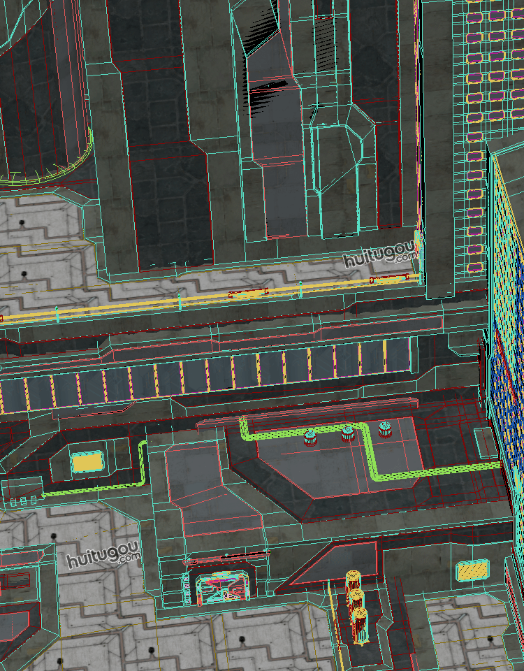PBR科幻未来概念工业建筑3d模型Kitbash3D-Sci-Fi Industrial - KitBash3D模型 - 绘图狗-设计灵感素材集散地