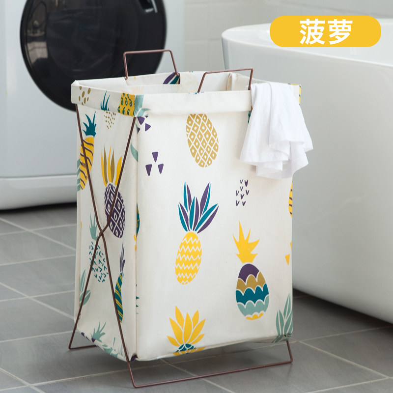 Buy Dirty clothes frame Storage basket dirty clothes basket home ...