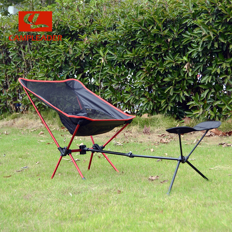 Outdoor Folding Chair Footrest Portable Recliner Footrest Foldable ...