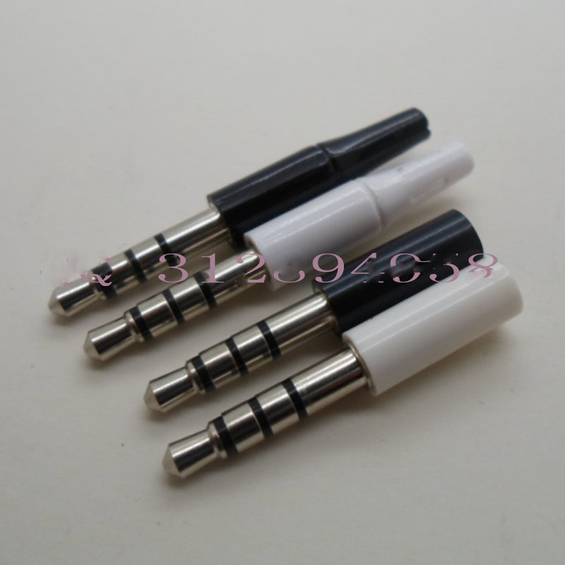 3.5mm headphone plug upgraded version: four-section long head 17mm ...