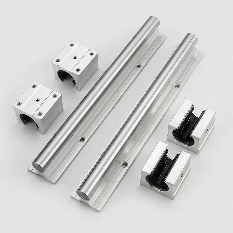 Cylindrical guide rail linear optical axis slider slider SBR12 16 20 ...