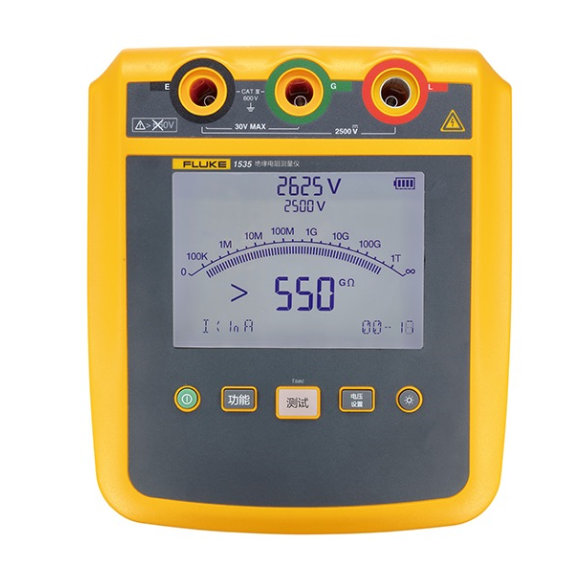 FLUKE Fluke F1508 Insulation Resistance Tester 1535 Megohmmeter 1587FC ...