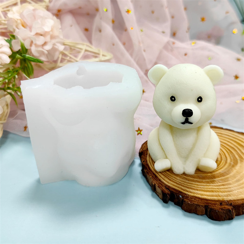 3D立體ins風愛心熊泰迪熊樹脂滴膠矽膠石膏水泥黏土冰格咖啡粘土|烘培DIY器|ETMall東森購物網