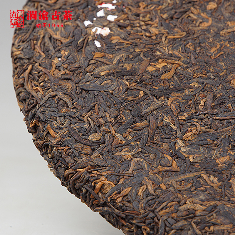 Lancang Ancient Tea 2019 0081 Yunnan High mountain Pu'er tea cooked Pu Ancient Tree Old Tree ...