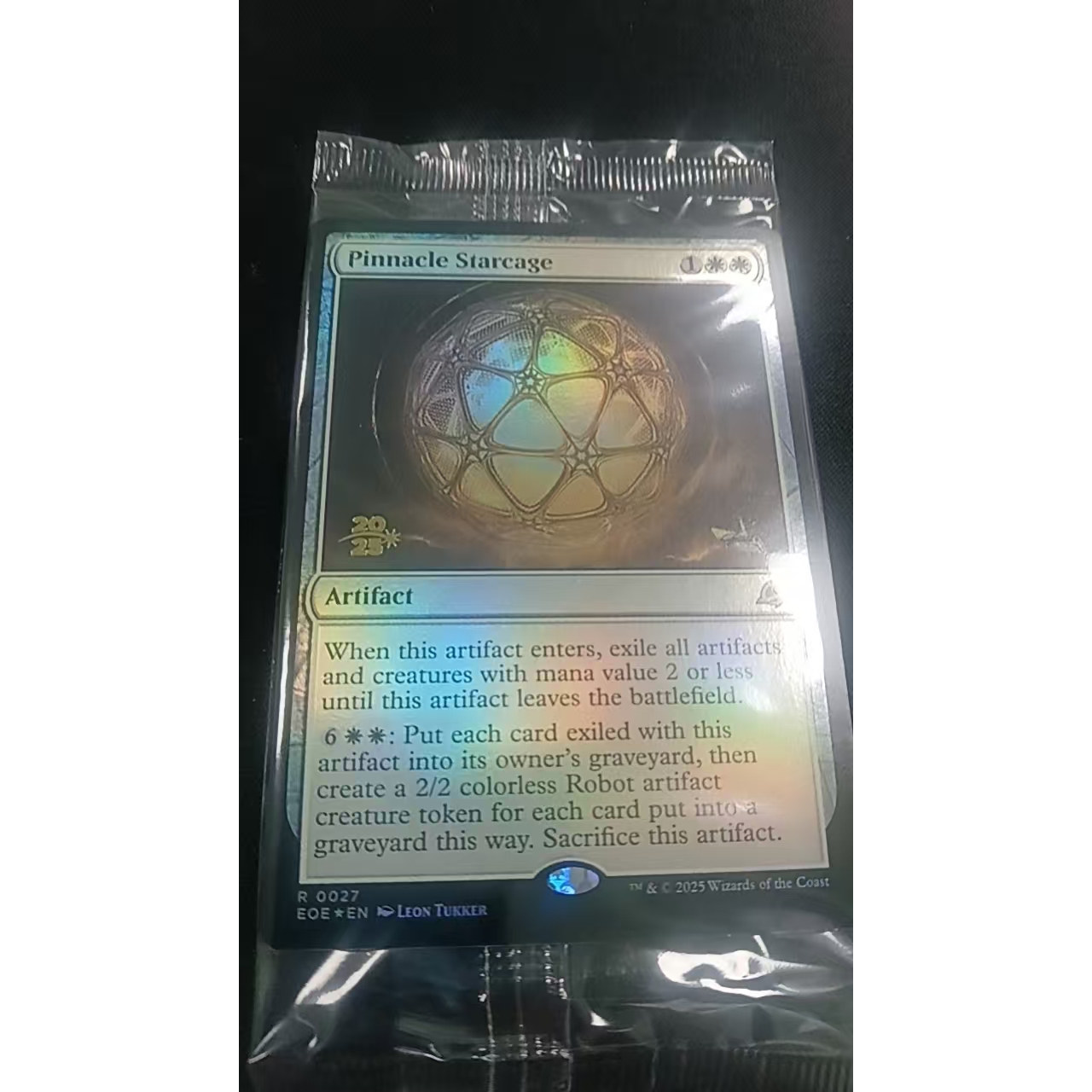万智牌 天顶盟星笼Pinnacle Starcage 英文现开纪念闪EOE虚空边域