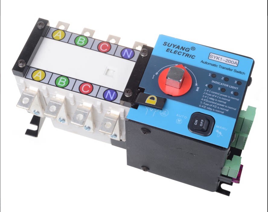 原装SUYANG溯扬ATS双电源300A自动转换开关SYK1-300A/4P切换开关