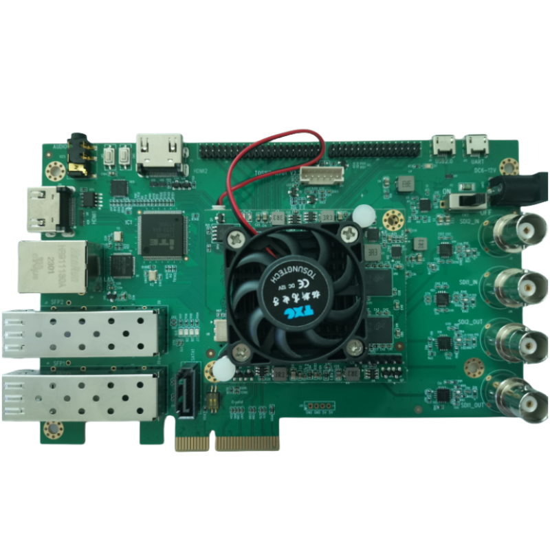 XILINX K7 FPGA开发板 3G 6G sdi pcie sfp光纤lvds hdmi视频板