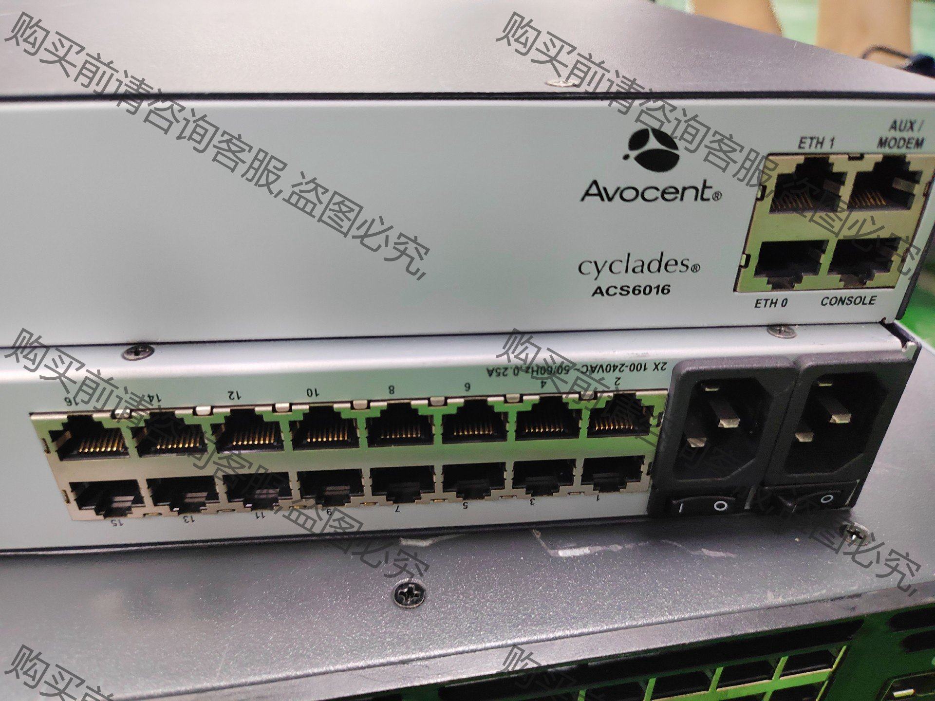 Avocent ACS6016 16路串口控制台服务器，成色-Taobao