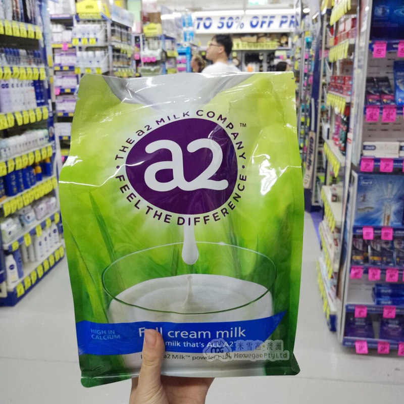 Australia A2 adult milk powder full fat, high calcium, high protein ...