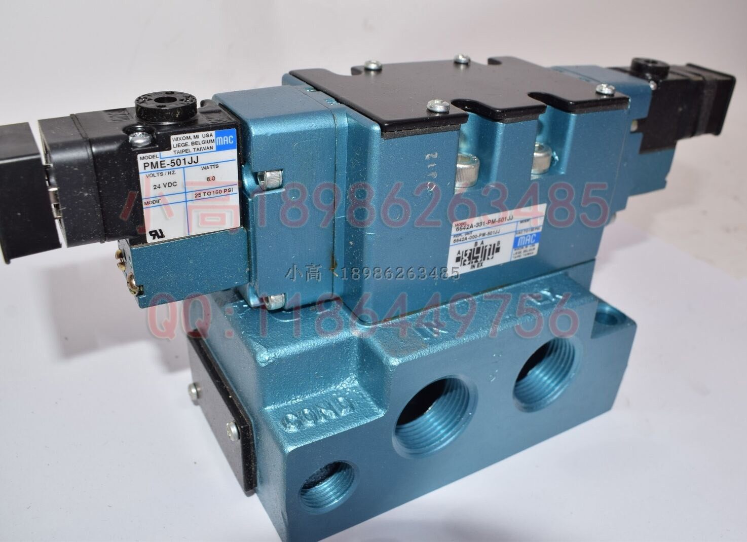 American MAC solenoid valve valve 6642A-331-PM-501JJ original fake one ...