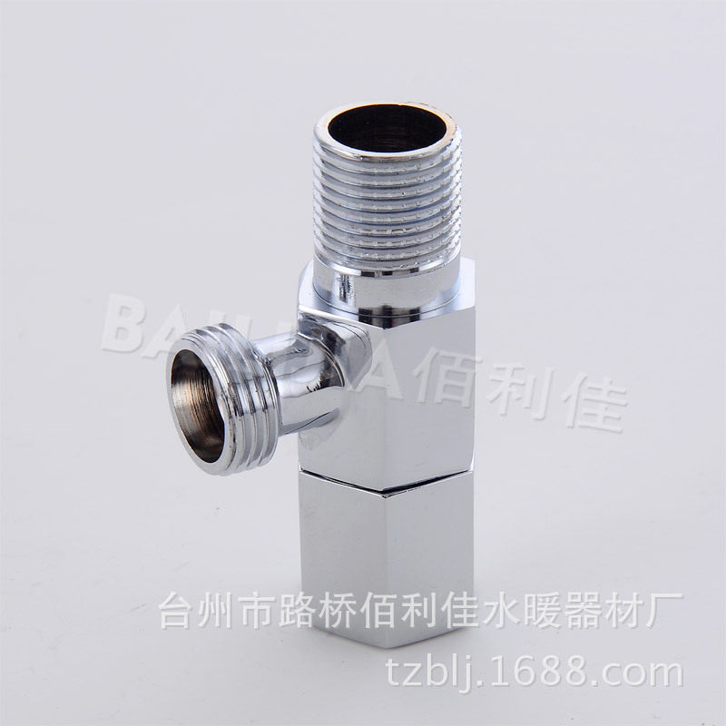 [USD 8.05] Factory Copper Triangle Valve Hot and Cold Water Pipe Valve ...