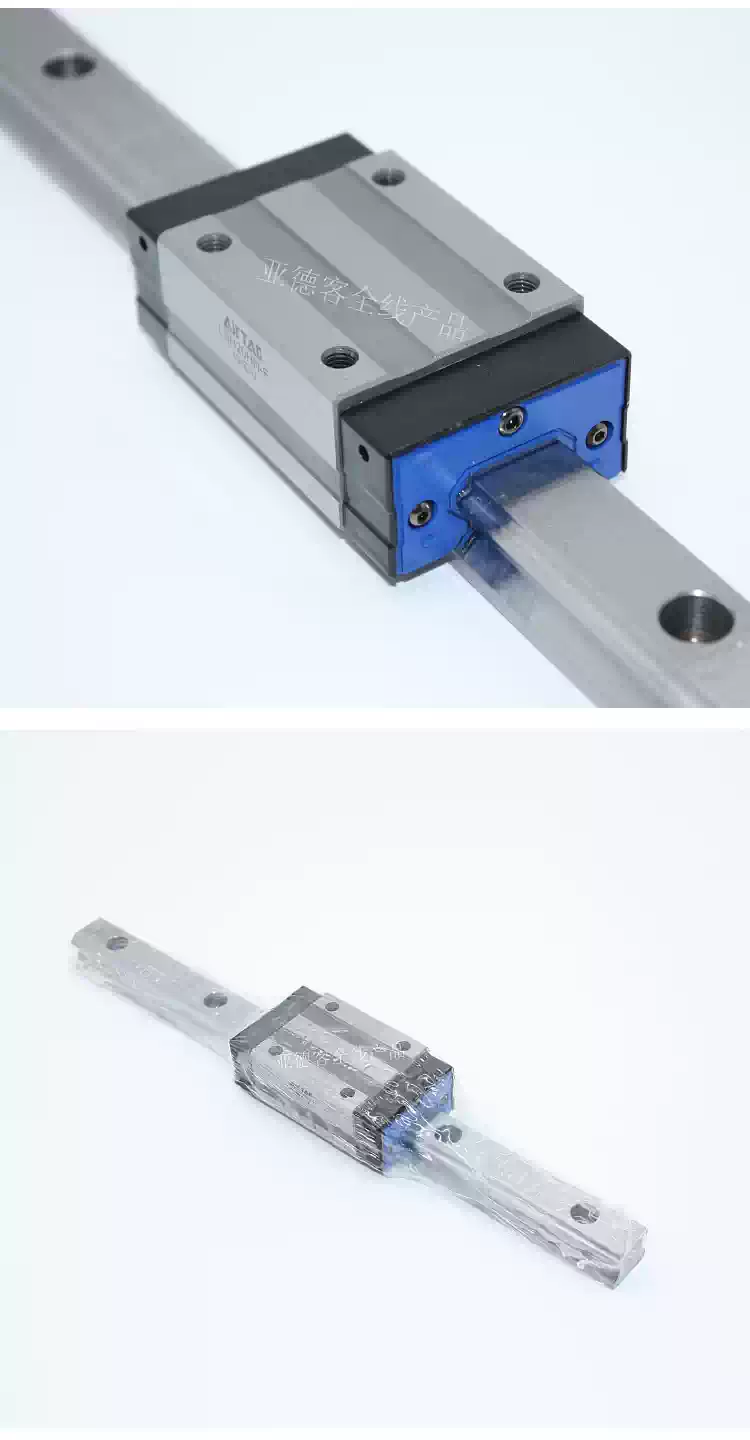 线性亚德客滑块直线导轨 lsh lsd 15 20 25 30 35 bk f1 1/f2-n/s