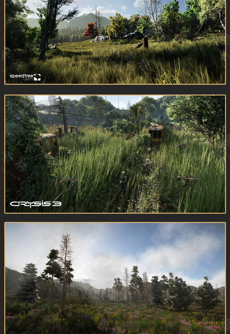 SpeedTree 树木植物树库合集加教程_特效基础_朱峰社区转载教程