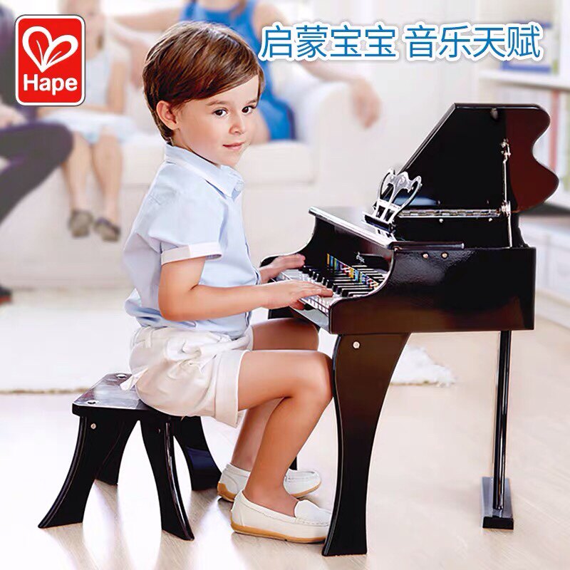 德国Hape 30键幼儿童机械木质钢琴，早教音乐启蒙好帮手？🚀-钢琴/玩具钢琴-淘宝好物网