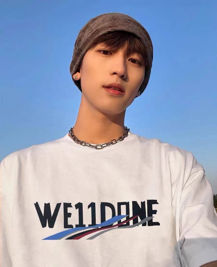 WELLDONE WE11DONE TRACK胸前海浪字母宽松男士情侣半袖短袖T恤潮-Taobao