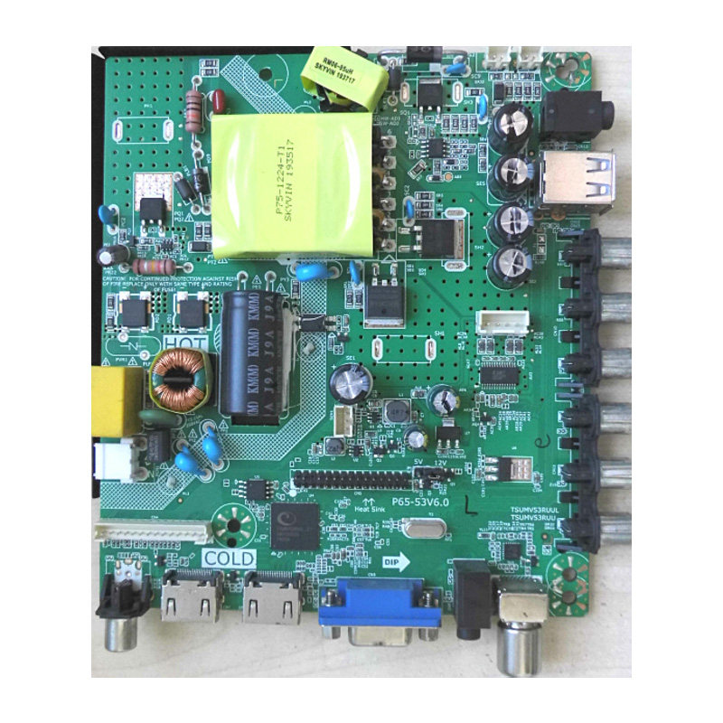 鼎科P65-M6V6.0三合一驱动板深度解析：35W/65W方案的电源与TCON时序协同设计_显示屏_淘宝数码网