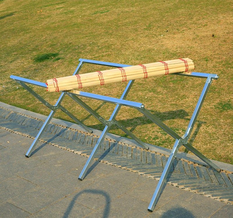 [USD 10.91] Night Market Bamboo Stall Folding Rack Bamboo Stall Folding ...