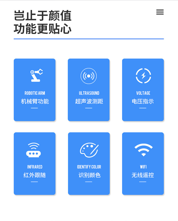 Raspberry Pi树莓派视觉识别人工智能机器人stm32小车兼容arduino 阿里巴巴