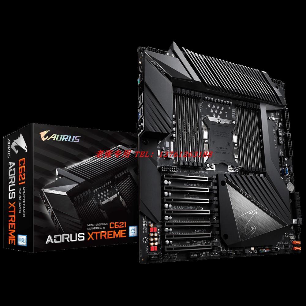 Gigabyte/技嘉 C621 AORUS XTREME支持正式W-3275M超频工作站主板-Taobao Malaysia