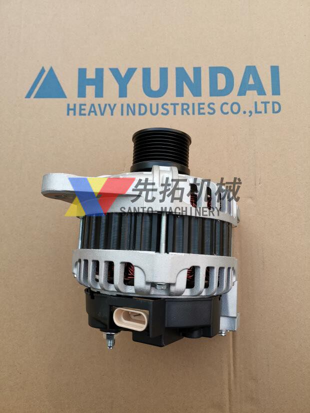 现代挖机配件 现代-9 VS系列发电机总成21Q6-42000/42001/42002