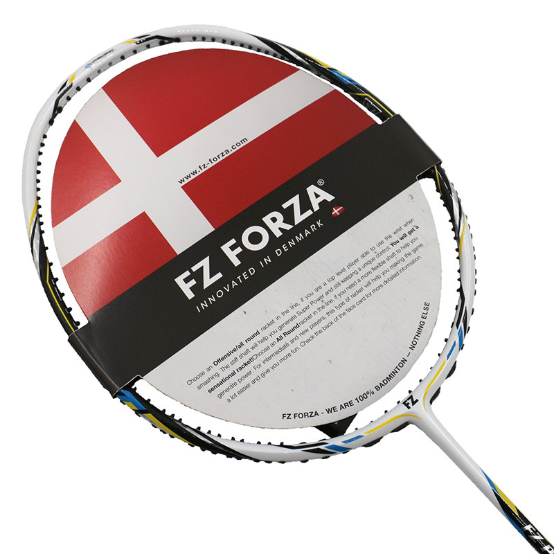 Denmark FZ FORZA professional badminton racket 88 holes 96 holes super ...
