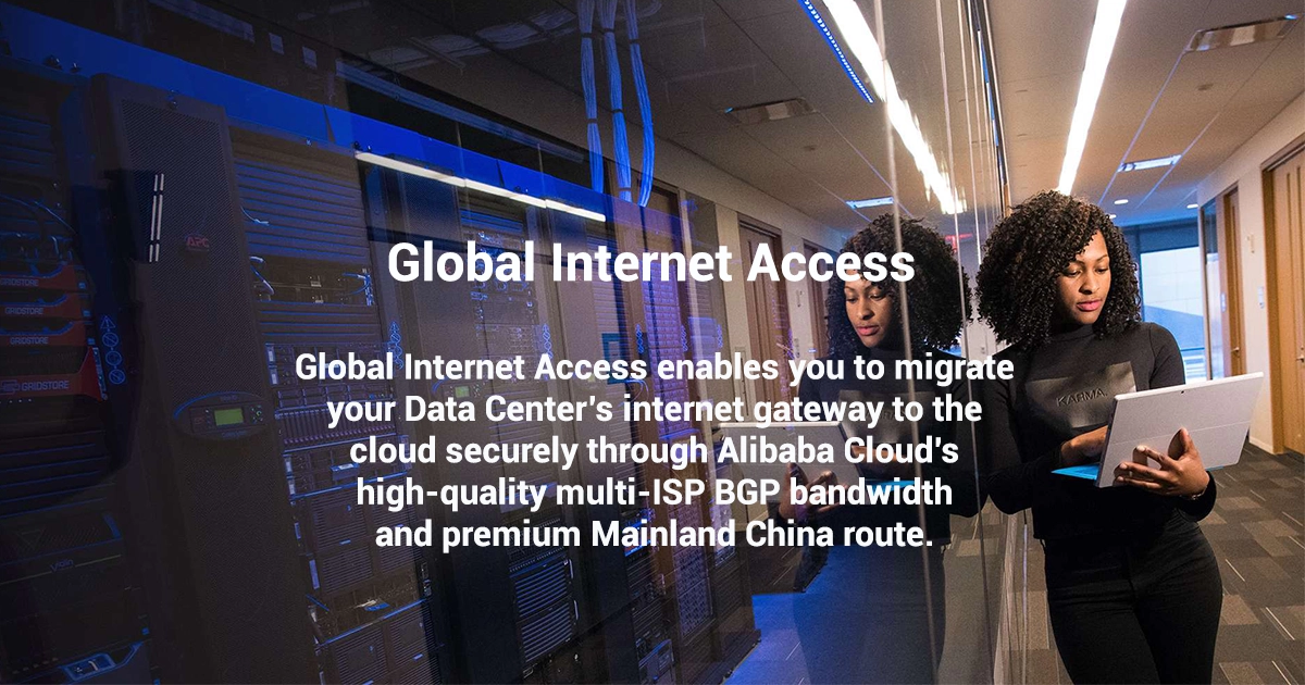 Global Internet Access - Alibaba Cloud
