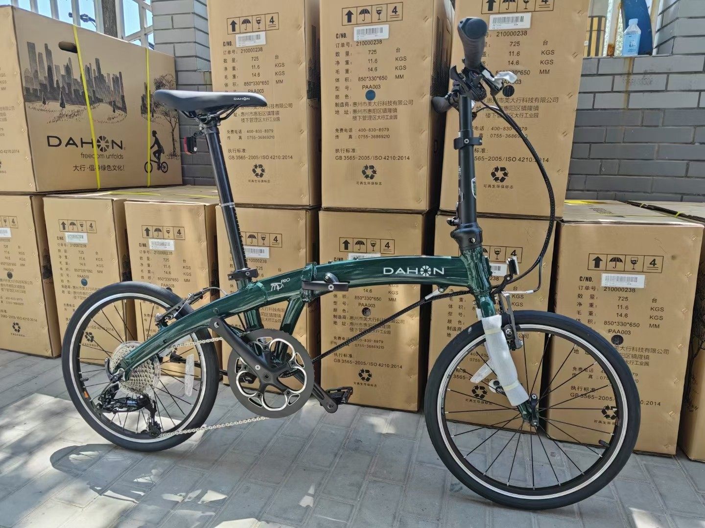 dahon大行自行车v刹超轻p10 pro ，顶级海豚架