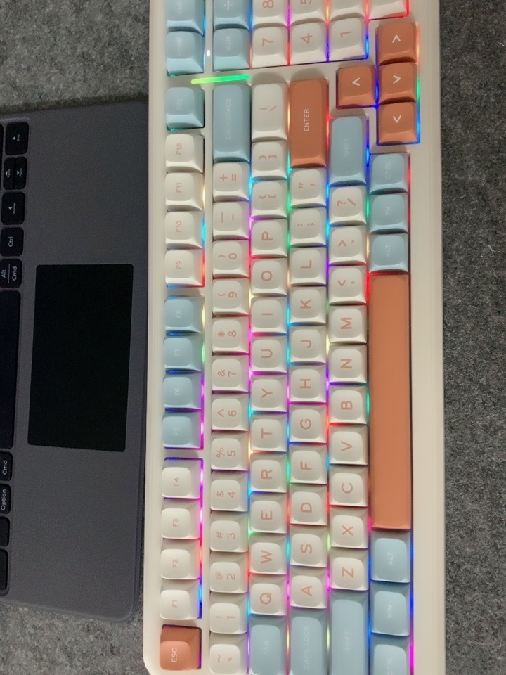 MCHOSE迈从K99 V2客制化机械键盘无线蓝牙三模电竞游戏专用侧刻评价 - 淘宝网