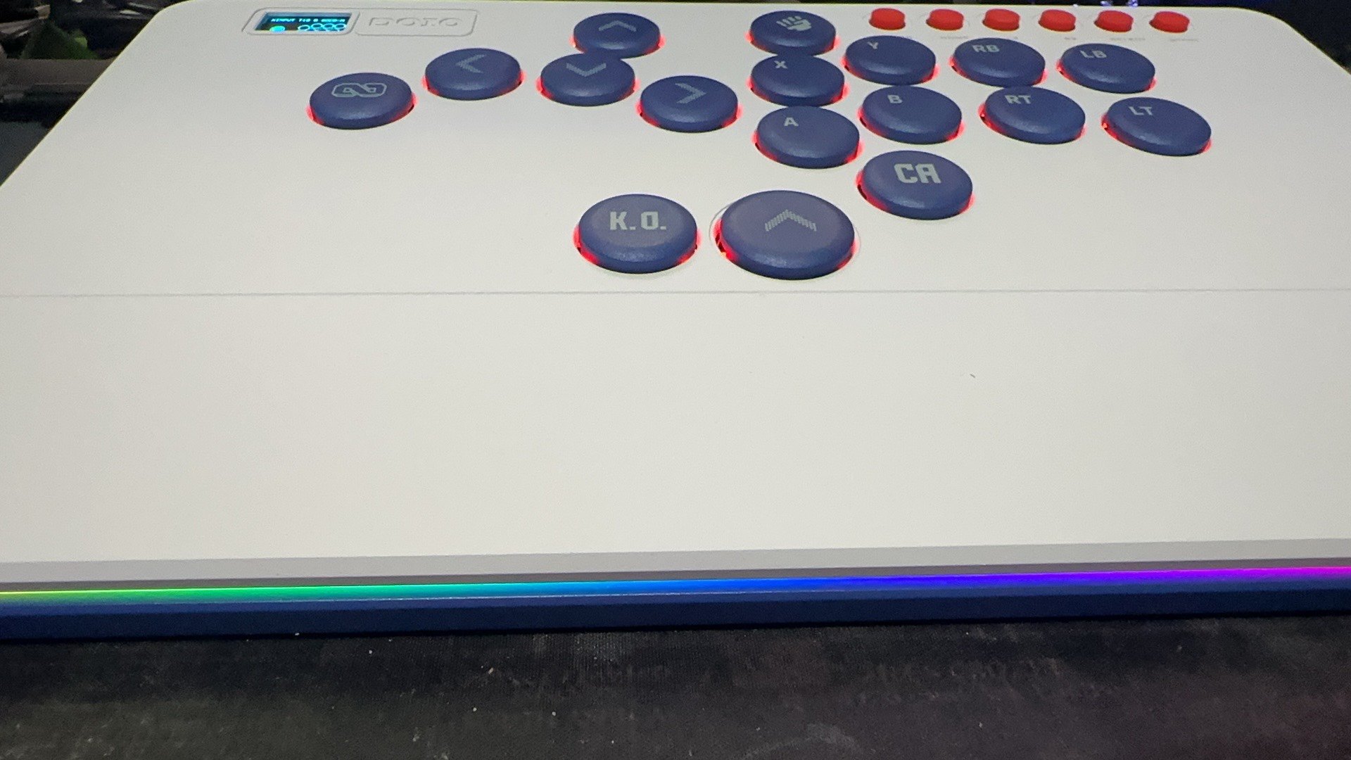 DOIO HITBOX铝合金A4便携游戏键盘 街霸6拳皇15铁拳8摇杆街机格斗支持PS4 PS5 switch PC steam KBGM ...