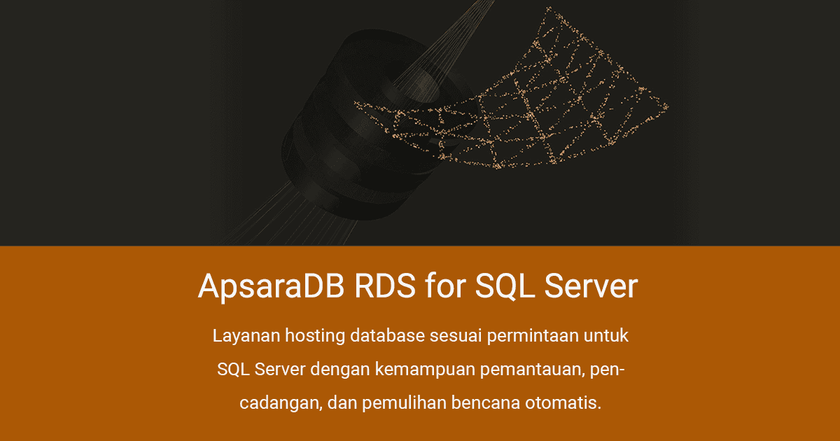 Apsaradb Rds For Sql Server Layanan Hosting Database Sesuai Permintaan 4015