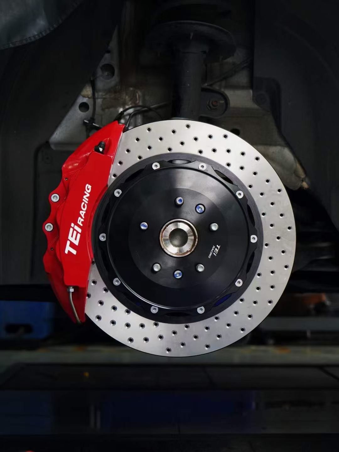 TEi卡鉗P60ES大六活塞煞車套件汽車煞車改裝卡鉗改裝-Taobao