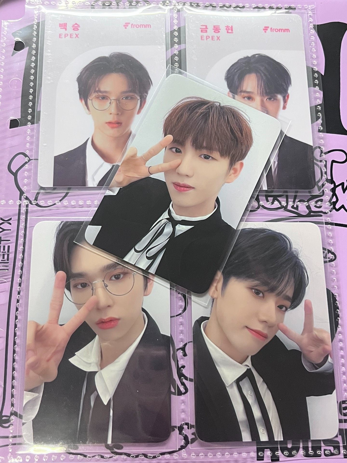 【現貨可直拍】epex 二週年el特典 fromm百日卡-Taobao