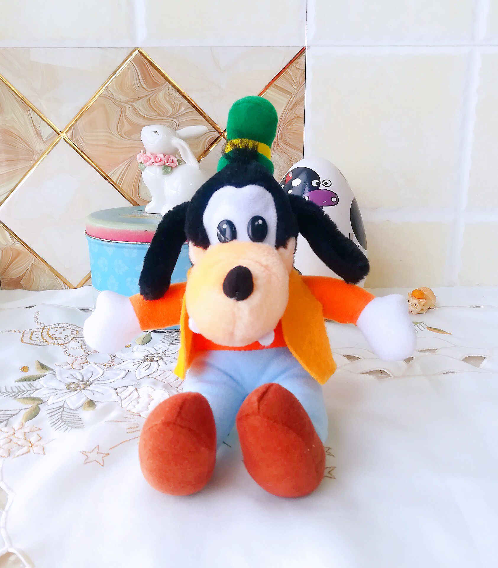 迪士尼高飞狗毛绒公仔TheWalt Disney-Taobao