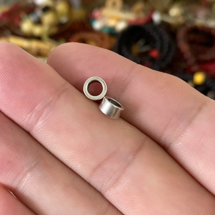 925银直切隔片大孔道直径6+标价一对价-Taobao