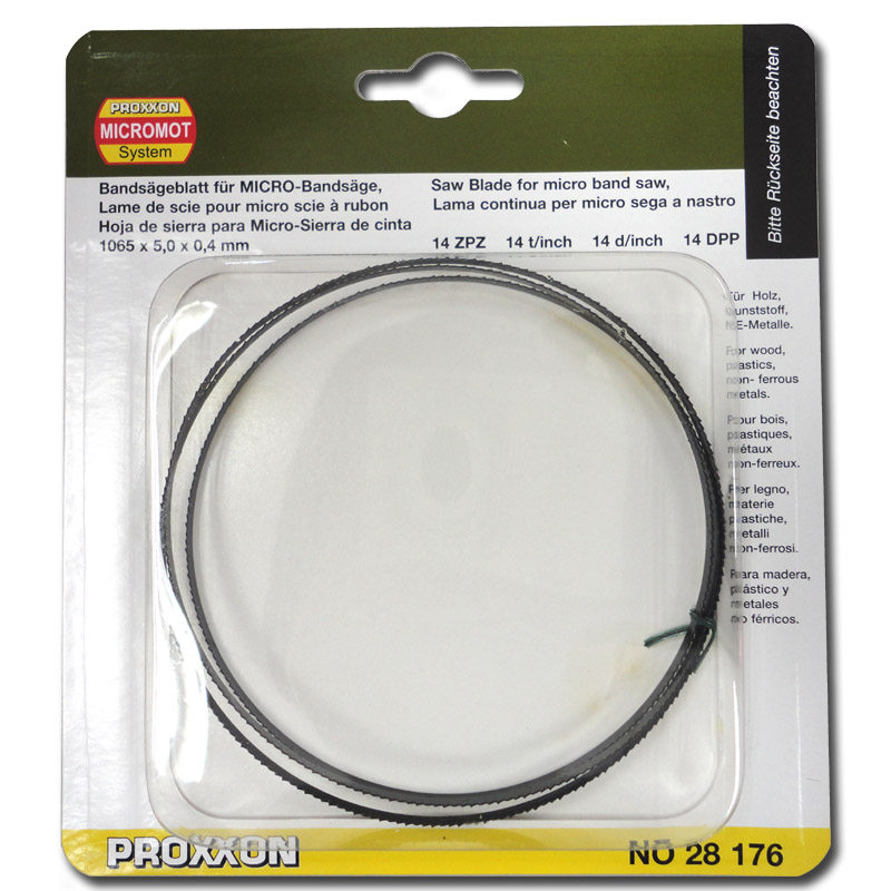 Germany PROXXON woodworking band saw blade bimetallic fine tooth ...