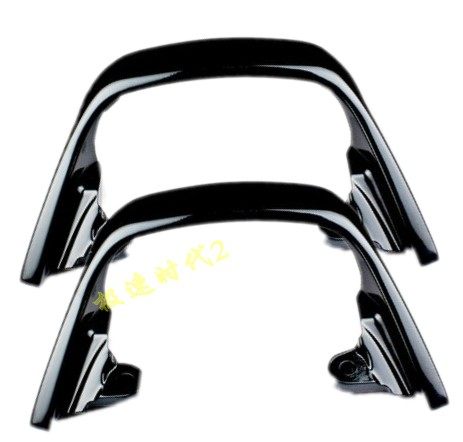 Купить Спойлер для мотоцикла 摩托车配件改装铝合金铃木en 2a 2f尾翼 en125 3a 3f后尾架尾翼 в ...