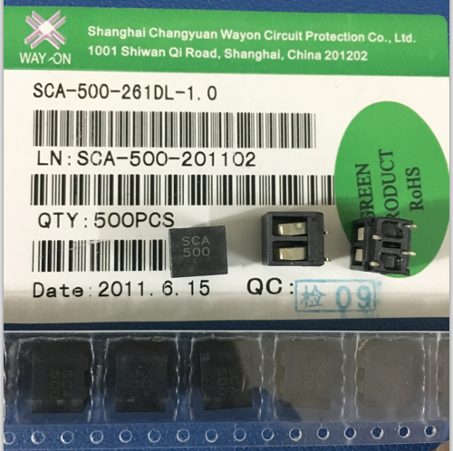 SCA-500-261DL-1.0 SCA 500 50R 正溫熱敏電阻
