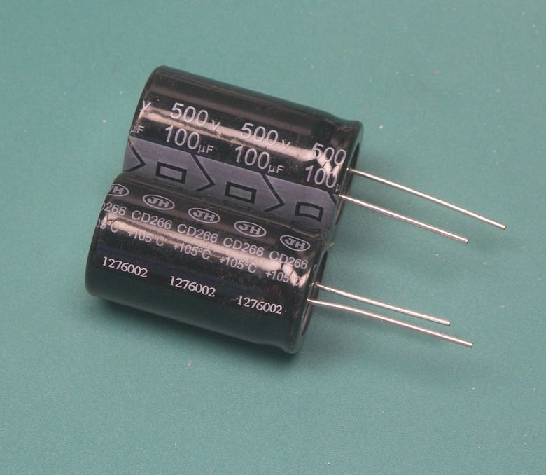 JH Jianghai Electrolytic Capacitor CD266 105 Degree 500V 100UF