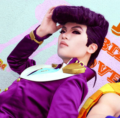 JoJo's Bizarre Adventure Battle Tendency Higashikata Josuke Cosplay ...