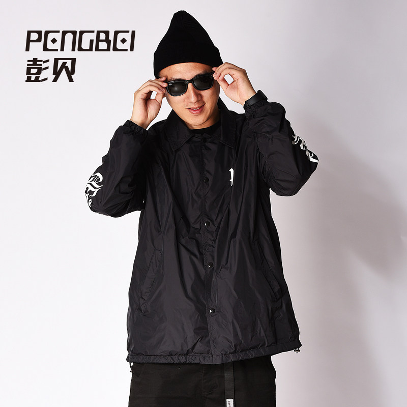 Купить Куртка 彭贝old school教练夹克 poppin/popping西海岸嘻哈keep街舞外套 Pang Pui ...