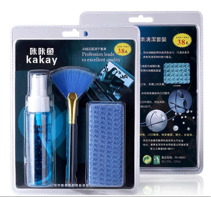 Laptop screen cleaning liquid suit Single-eye camera cleaning liquid ...