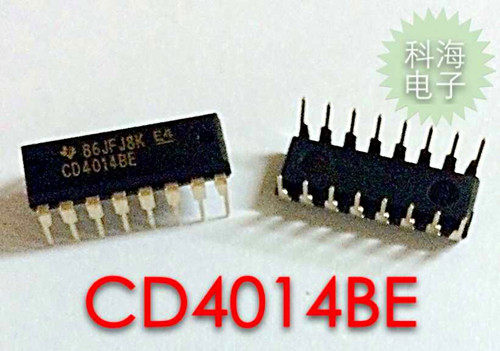 美國直插TI集成塊 CD4014BE 靜態移位寄存器 DIP-16 CD4014 4014-Taobao