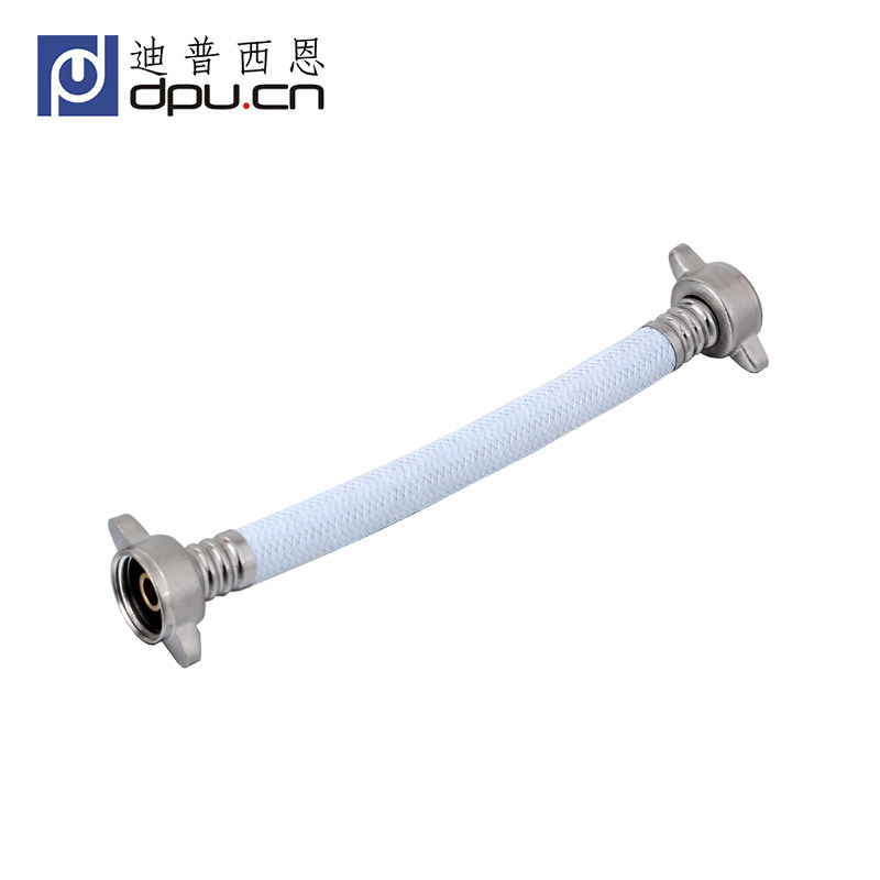Buy Toilet basin tap white hot and cold water inlet pipe 4 minutes ...