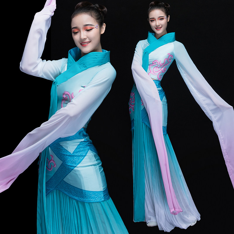 [USD 73.17] Cuvée Dance Costume Water Sleeve Dance Classical Dance ...