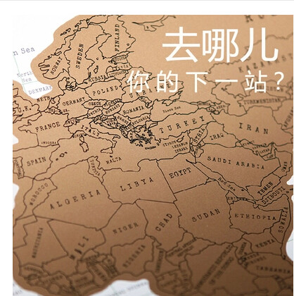 Купить Фреска Подлинная recesky мира скретч-карта скретч мира карта ...