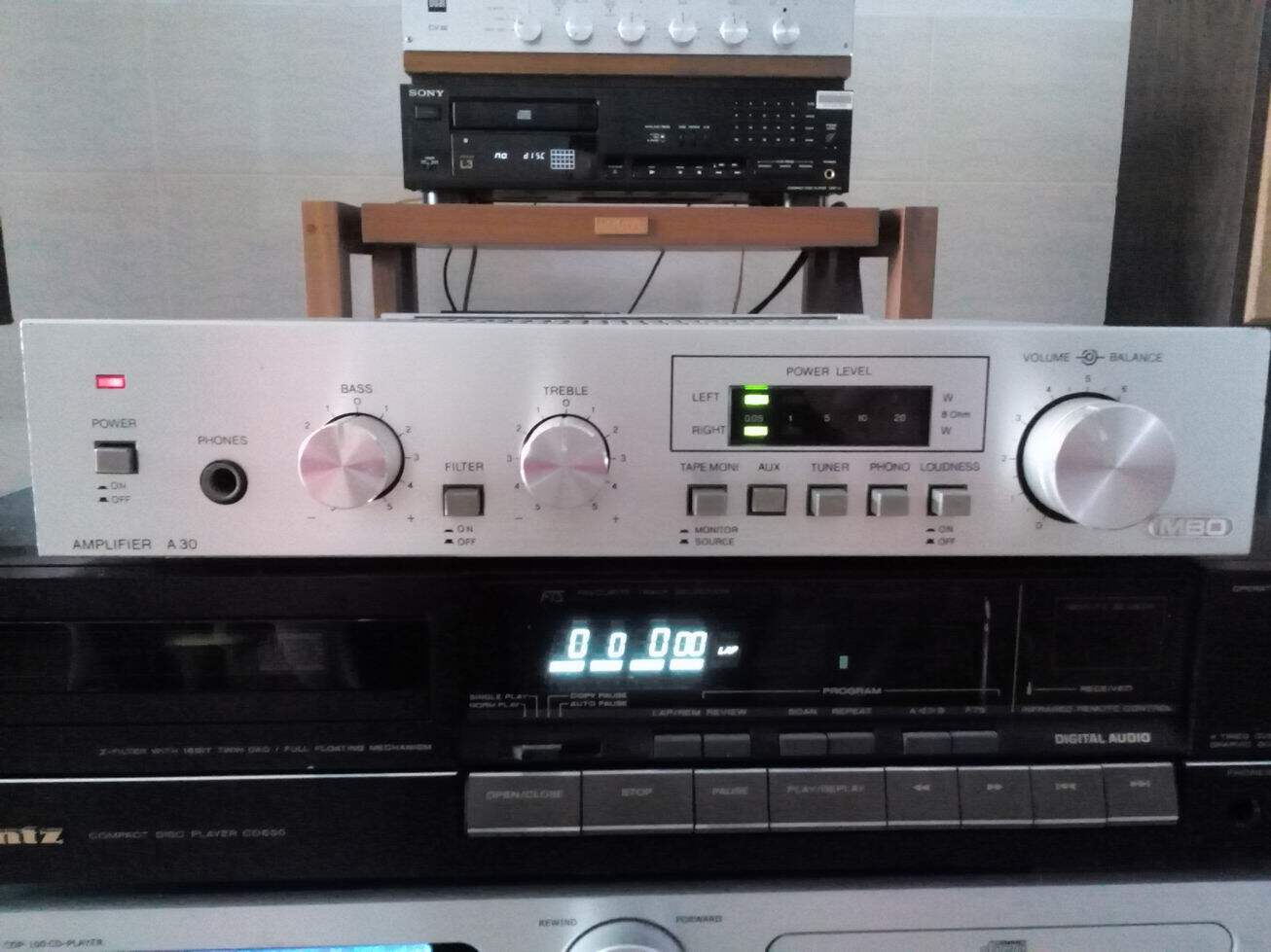 Classic German MBO A-30 MINI field effect tube HIFI amplifier (220V)