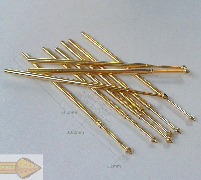 1MM PROBE TEST NEEDLE GKS075217120A2*00 BULLET NEEDLE 75MIL DIAMOND ...