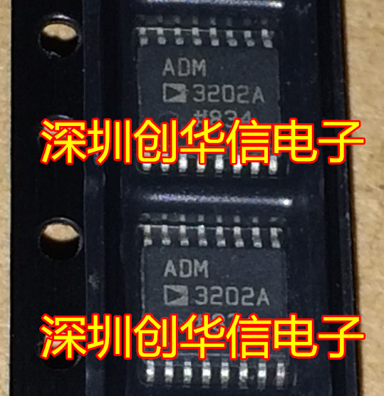 ADM3202A ADM3202ARUZ 低功率3.3 V, RS-232 線驅動器全新原裝